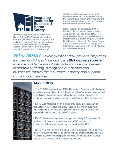 Media Resources - FORTIFIED - A Program of IBHS